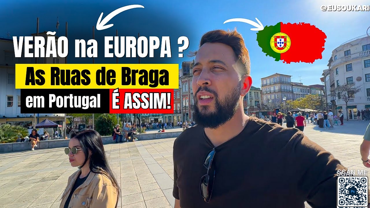 As Ruas De Braga É Assim em Portugal 🇵🇹 - YouTube