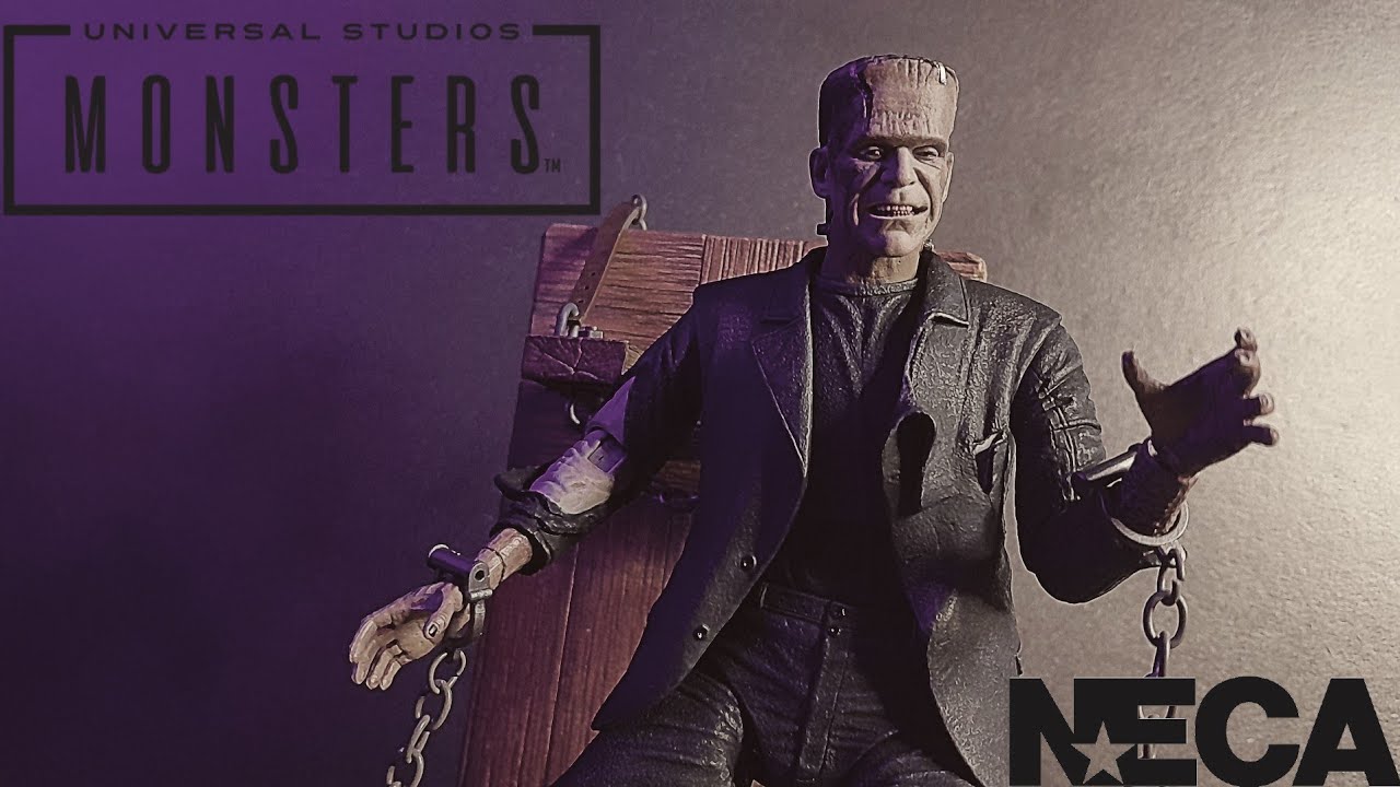 Neca Frankenstein's Monster With chair (Bride Of Frankenstein) - YouTube