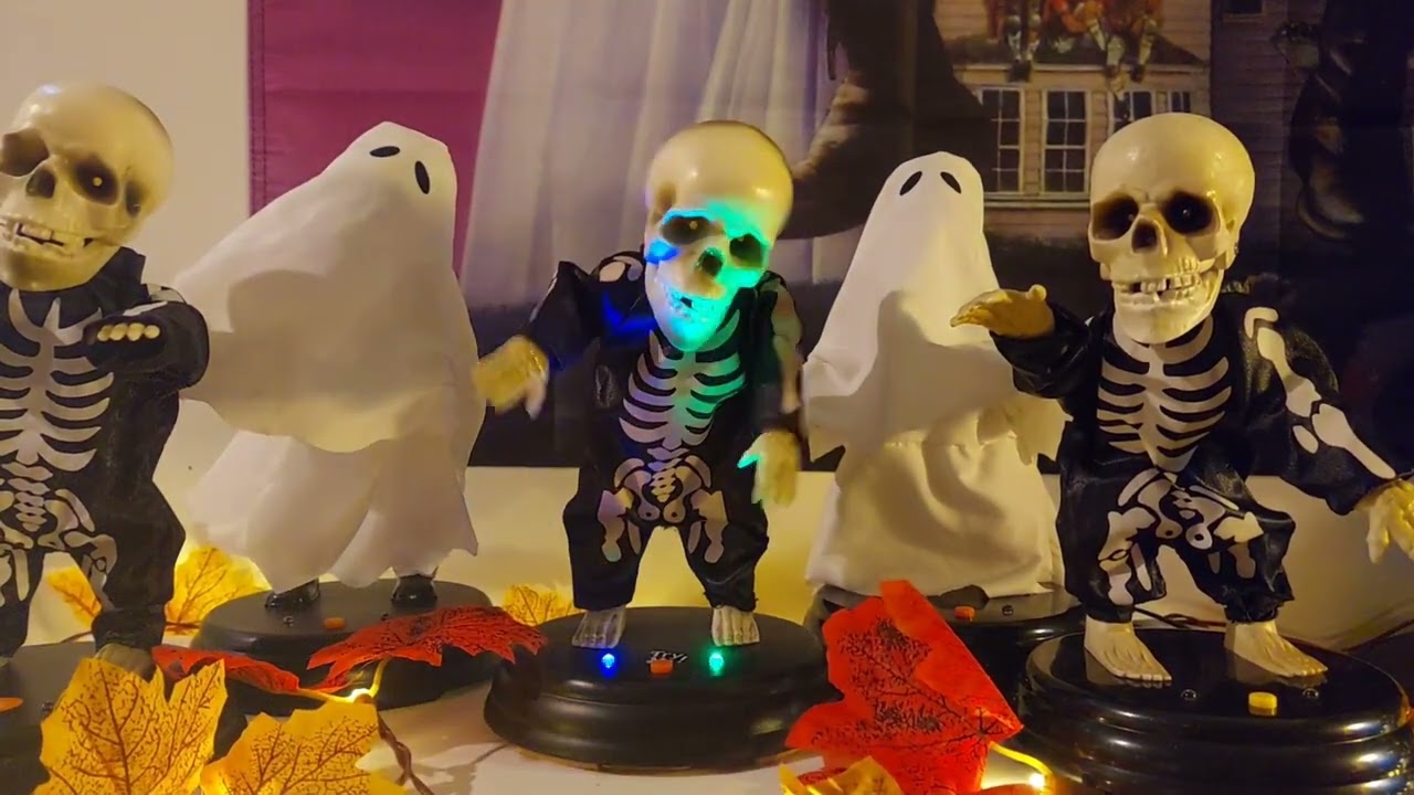 CUSTOM Gemmy Despacito Grave Raver (Grooving Ghoulie) - YouTube
