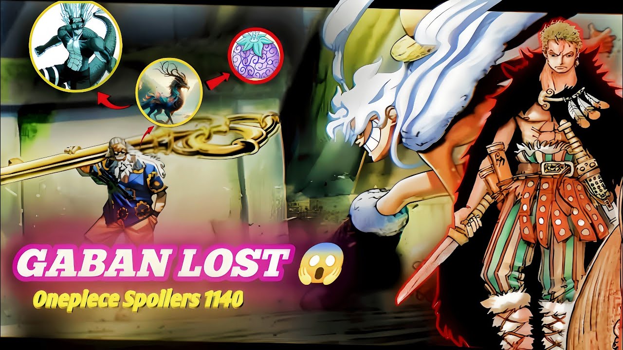 Damn! ZORO VS GABAN💀 || NEW MYTHICAL DEVIL FRUIT || ONE PIECE Chapter ...