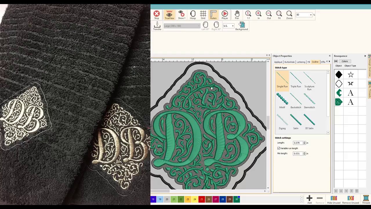 Hatch Embroidery:Use the Hatch Smash and monogram a towel for a gift😍 ...