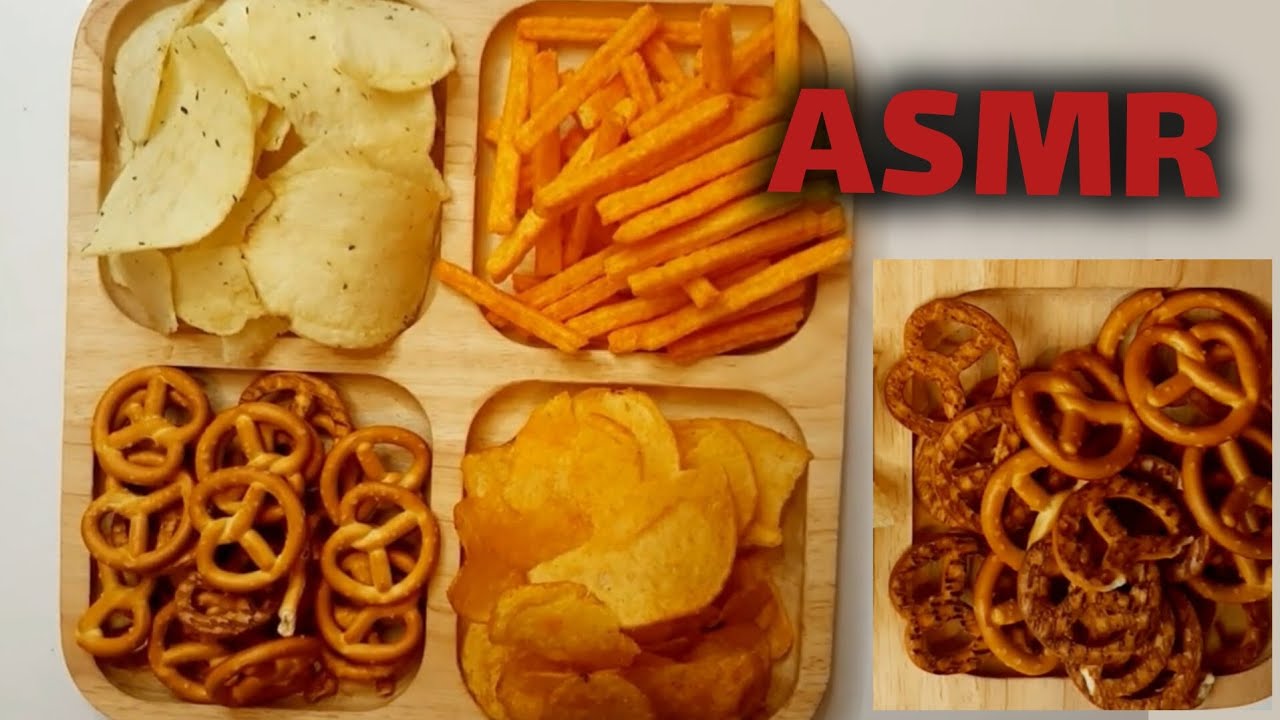 Filling platter with CHIPS 🍟 😋 ASMR - YouTube