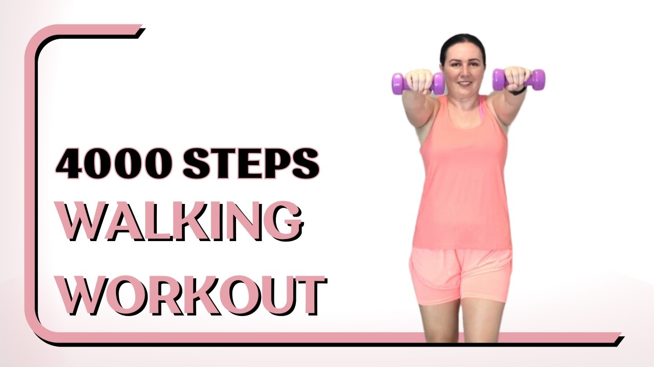 4000 Steps Walking Strength Cardio: Build Muscle & Burn Fat | Cardio y ...