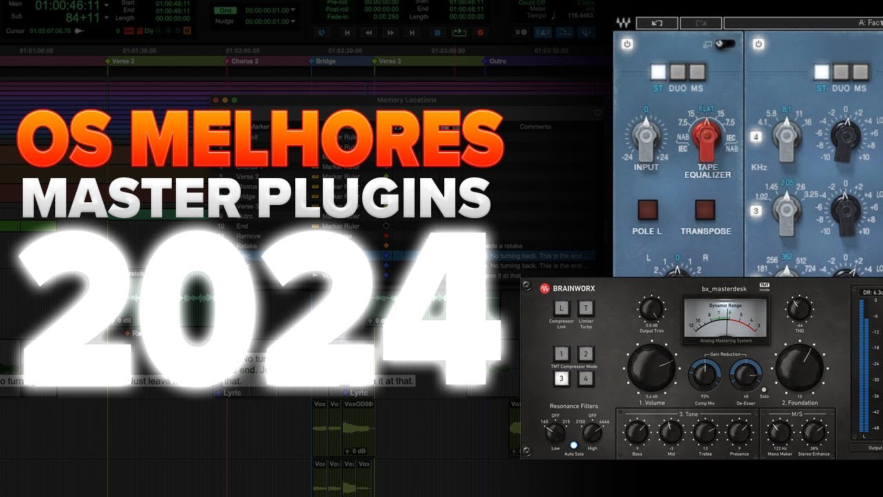OS MELHORES PLUGINS PARA MASTERIZAÇÃO 2024 - YouTube