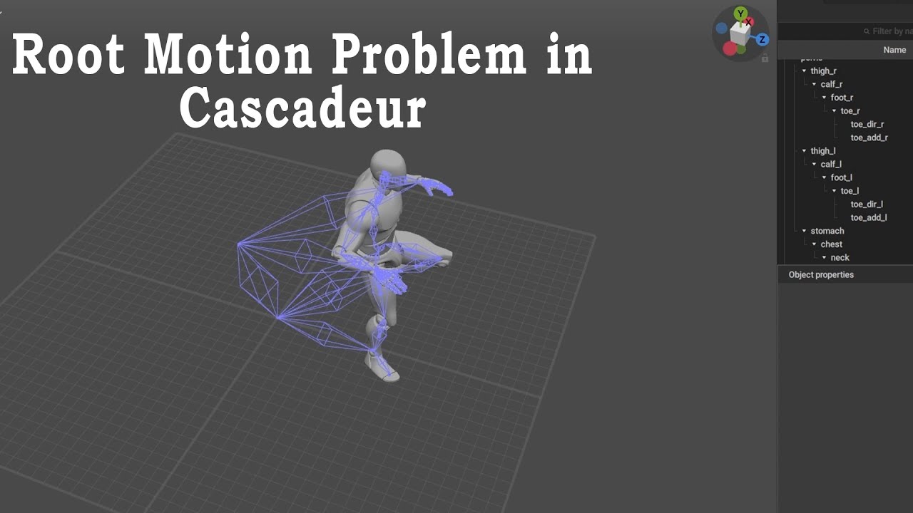 RootMotoin Problem From Cascadeur To UE4 - YouTube