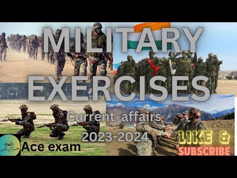 Military exercises 2024•military exercise current affairs•ACEEXAM - YouTube