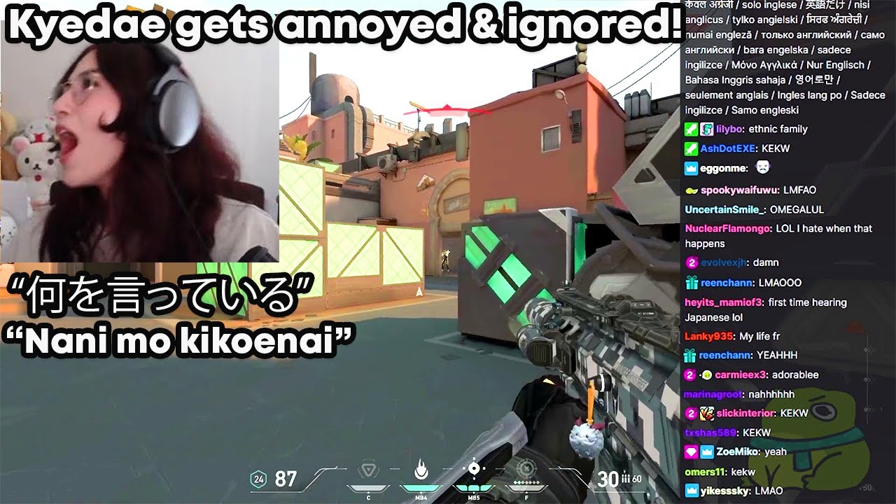 Annoyed Kyedae gets ignored by her mom after she cutely comms in ...