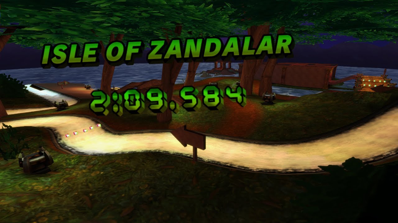 【MKWII CT】Isle of Zandalar - 2:09.584 - YouTube