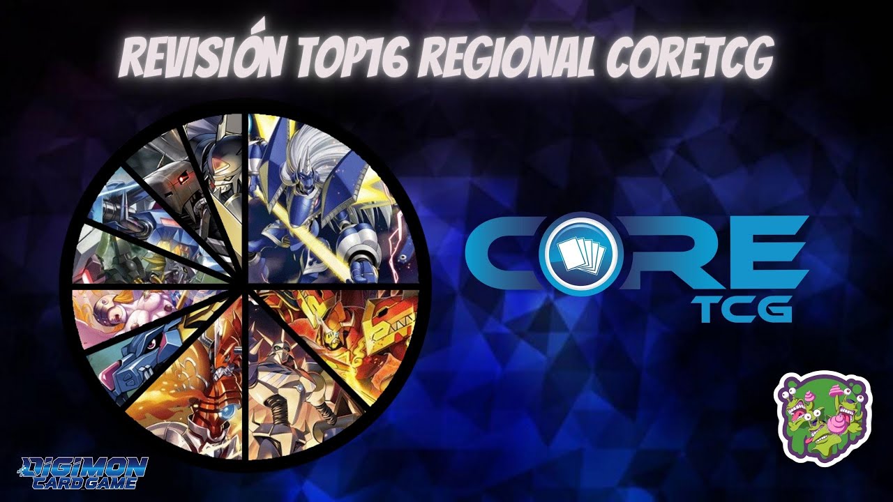 DIGIMON TCG: Revisión TOP16 Core TCG Regional 2023 - YouTube