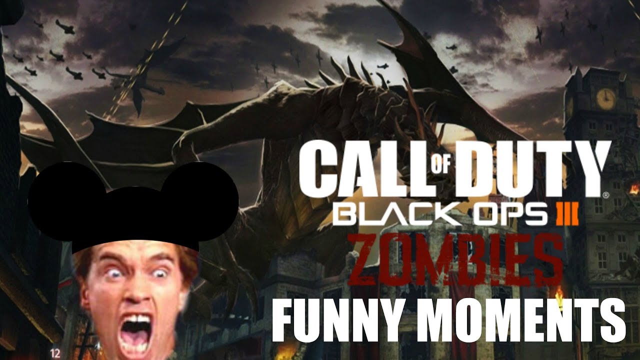 Black ops 3 zombies funny moments! - YouTube