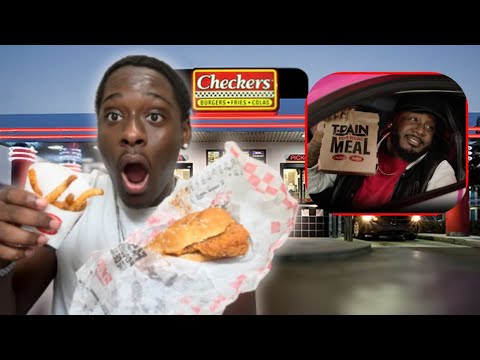 Trying The VIRAL T Pain Meal From Checkers *BAD IDEA*🍟🤢 - YouTube