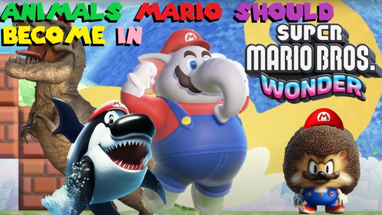 Top 10 Animals Mario Should be In Super Mario Bros Wonder - YouTube