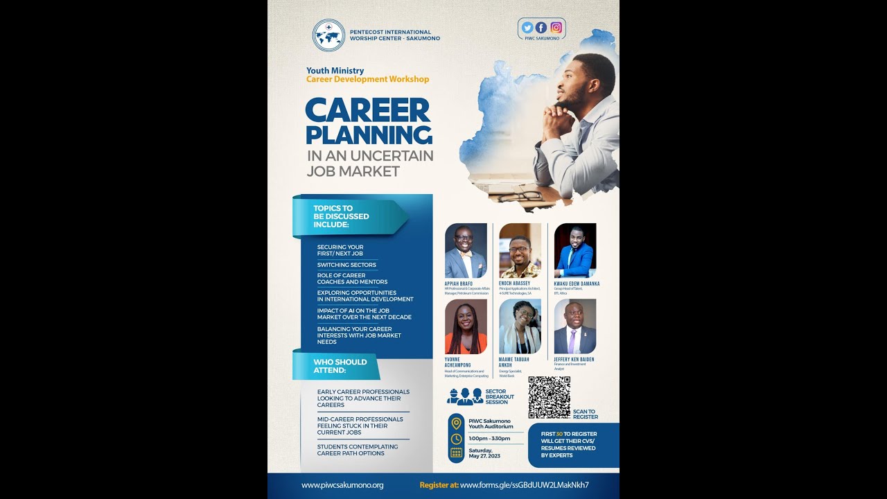 Career Planning In An Uncertain Job Market | Youth Ministry | 27-05-23 ...