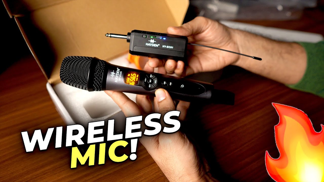 Best Wireless Mic for Karaoke with Echo Feature - YouTube