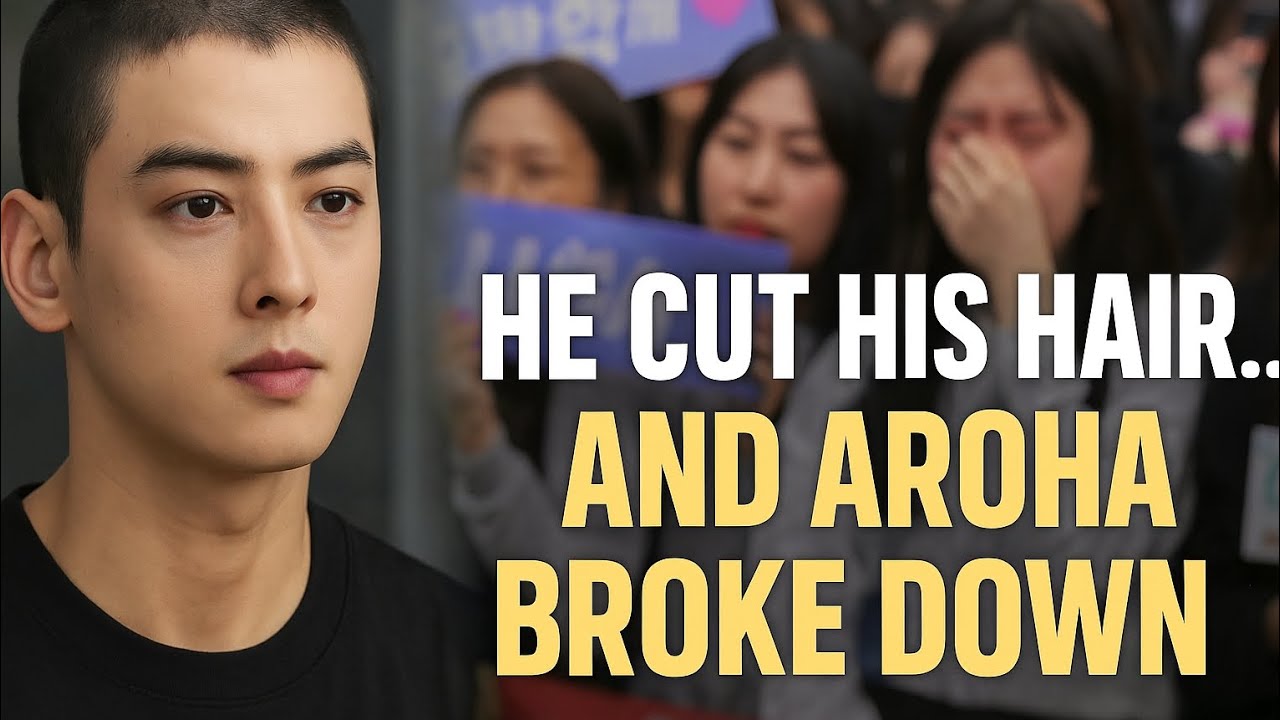 "From Idol to Soldier – Cha Eun Woo’s Haircut Marks the Beginning ...