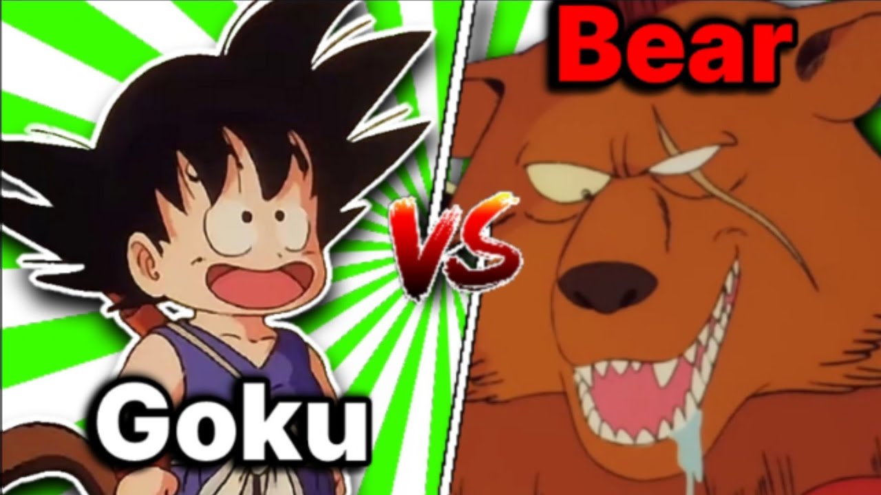 Bandit bear wants to eat turtle, dragon ball - YouTube