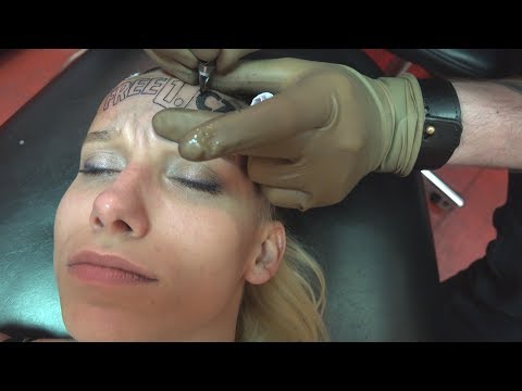 Tattoo on Forehead for $5k - Anything for Money 2