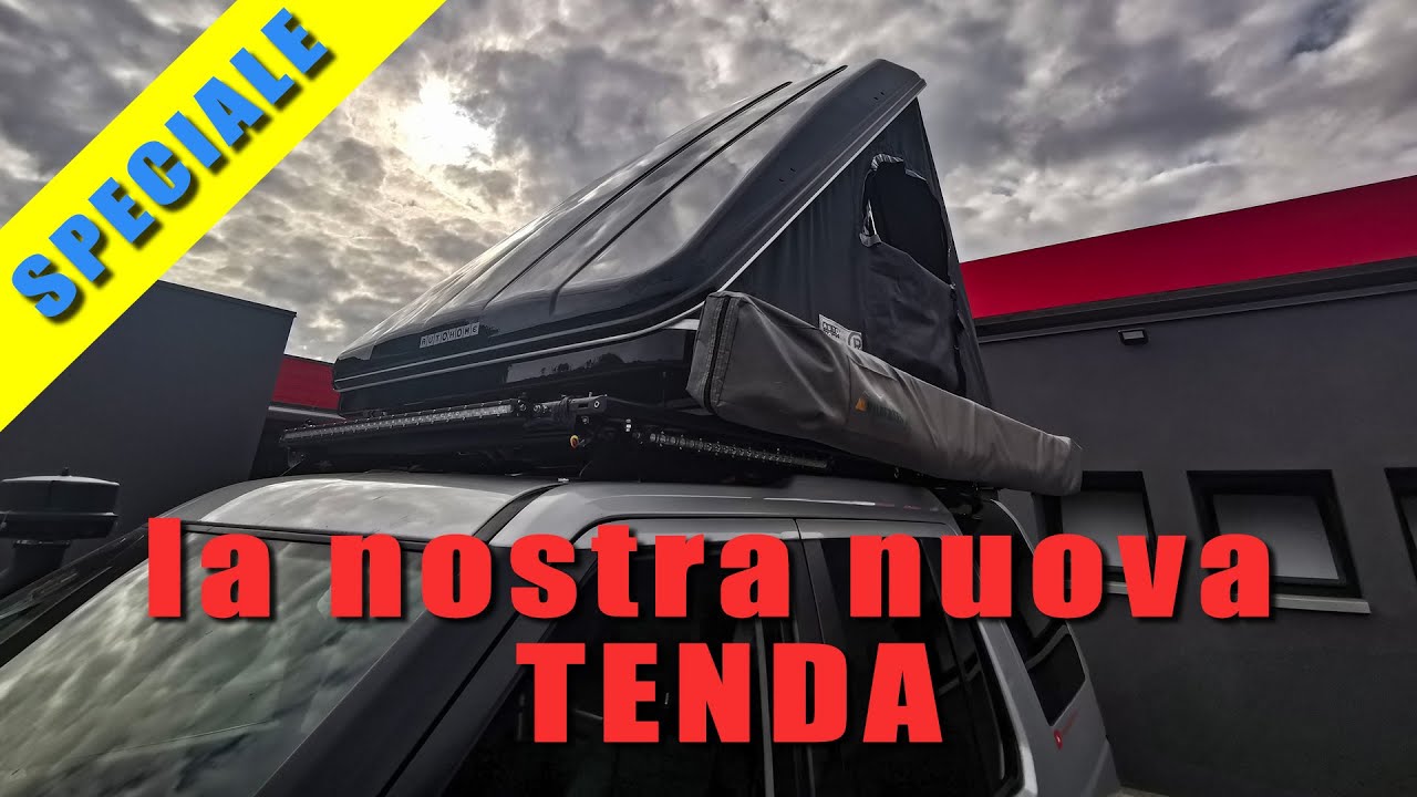 Vi presentiamo la nostra nuova TENDA (Italian Family Overland) - YouTube