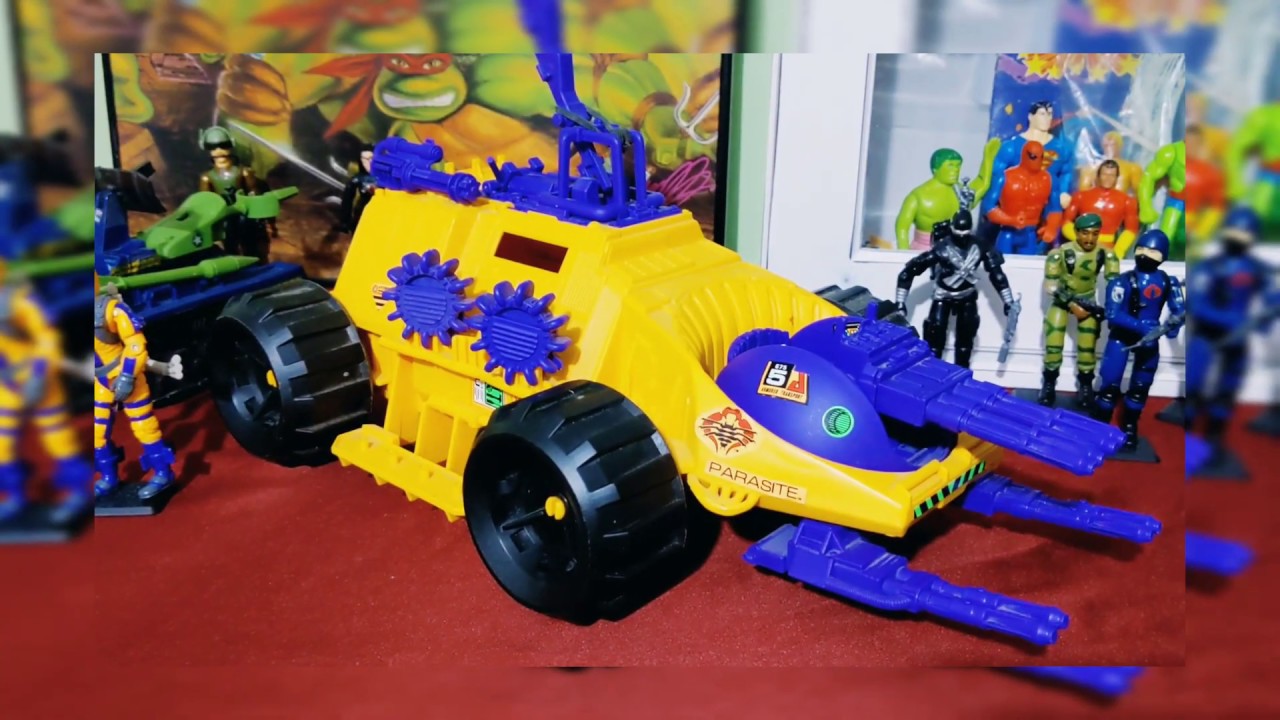 GI JOE COBRA PARASITE!!TEAM COBRA HASBRO huge tank vehicle, MUST See ...