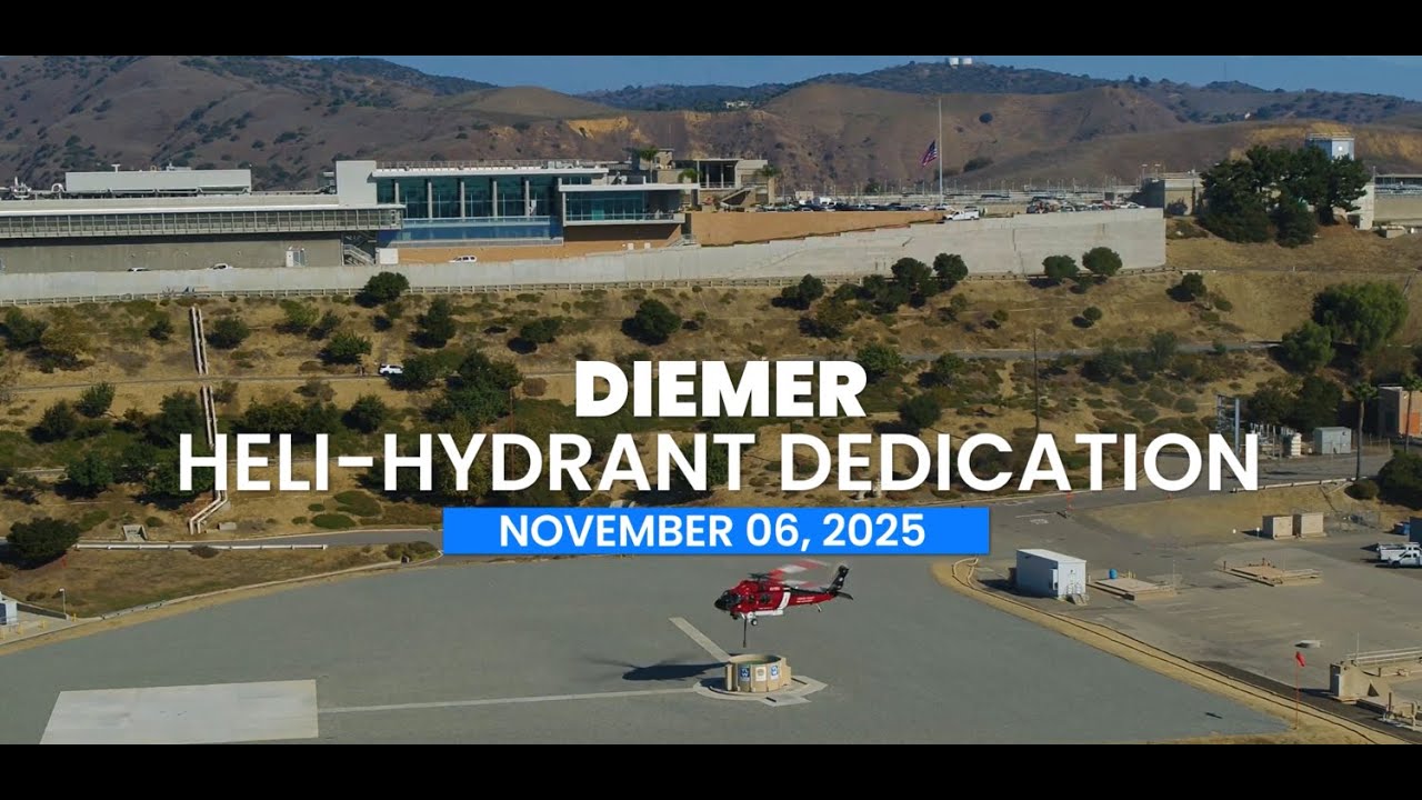 Diemer Heli-Hydrant Dedication - YouTube