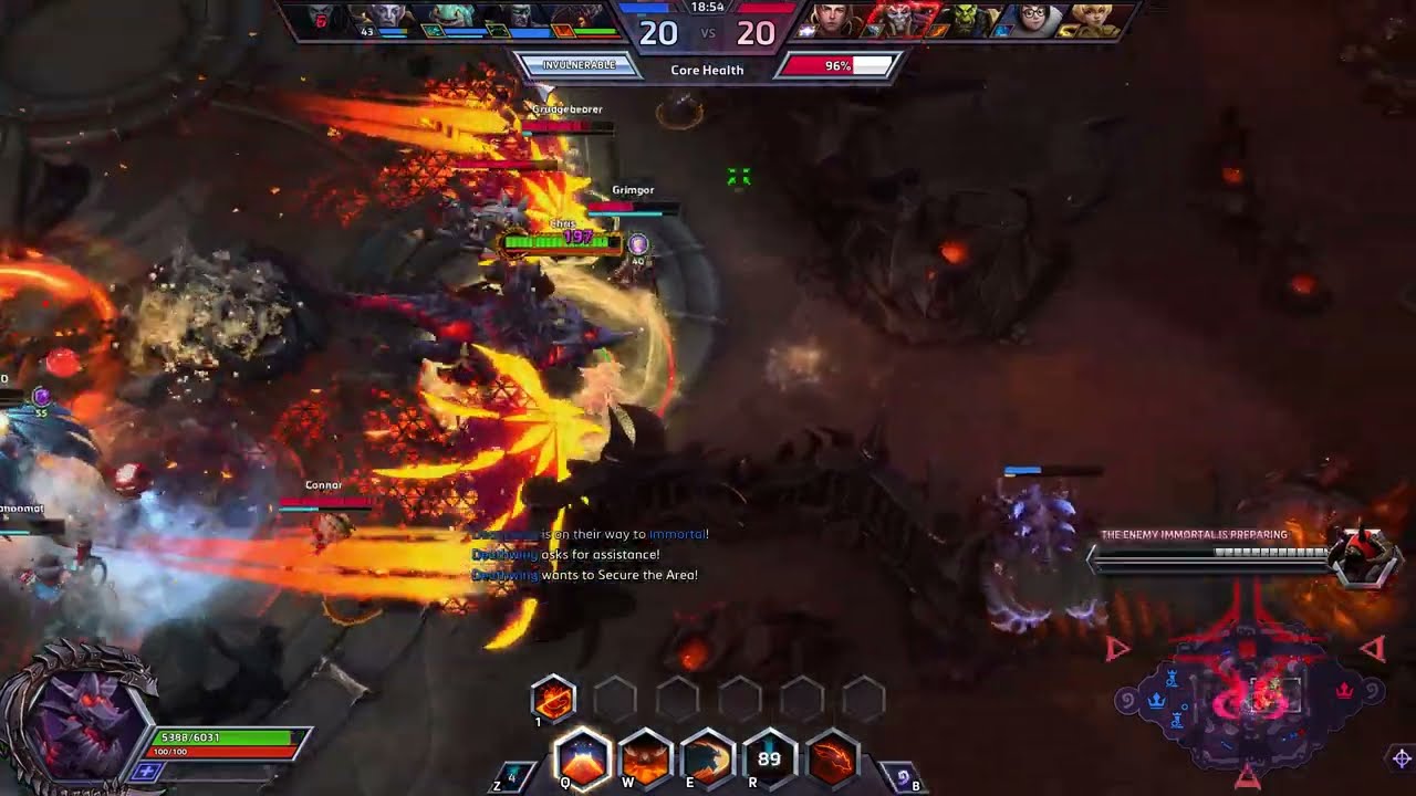 Heroes of the Storm - Fiery Onslaught - YouTube
