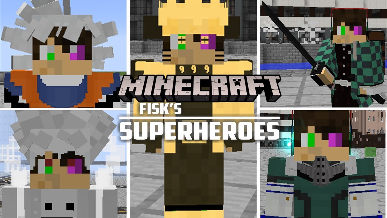 *AMAZING* The Xenoverse Heropack! Dragon Ball, Naruto, One Piece... (Minecraft Fiskheroes Addon ...