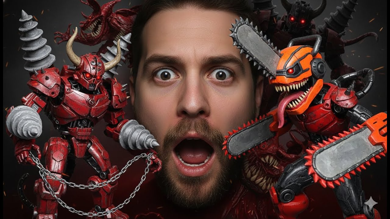 Membuat 7 Titan Skibidi dari Multiverse: Drillman yang Diupgrade, TV ...