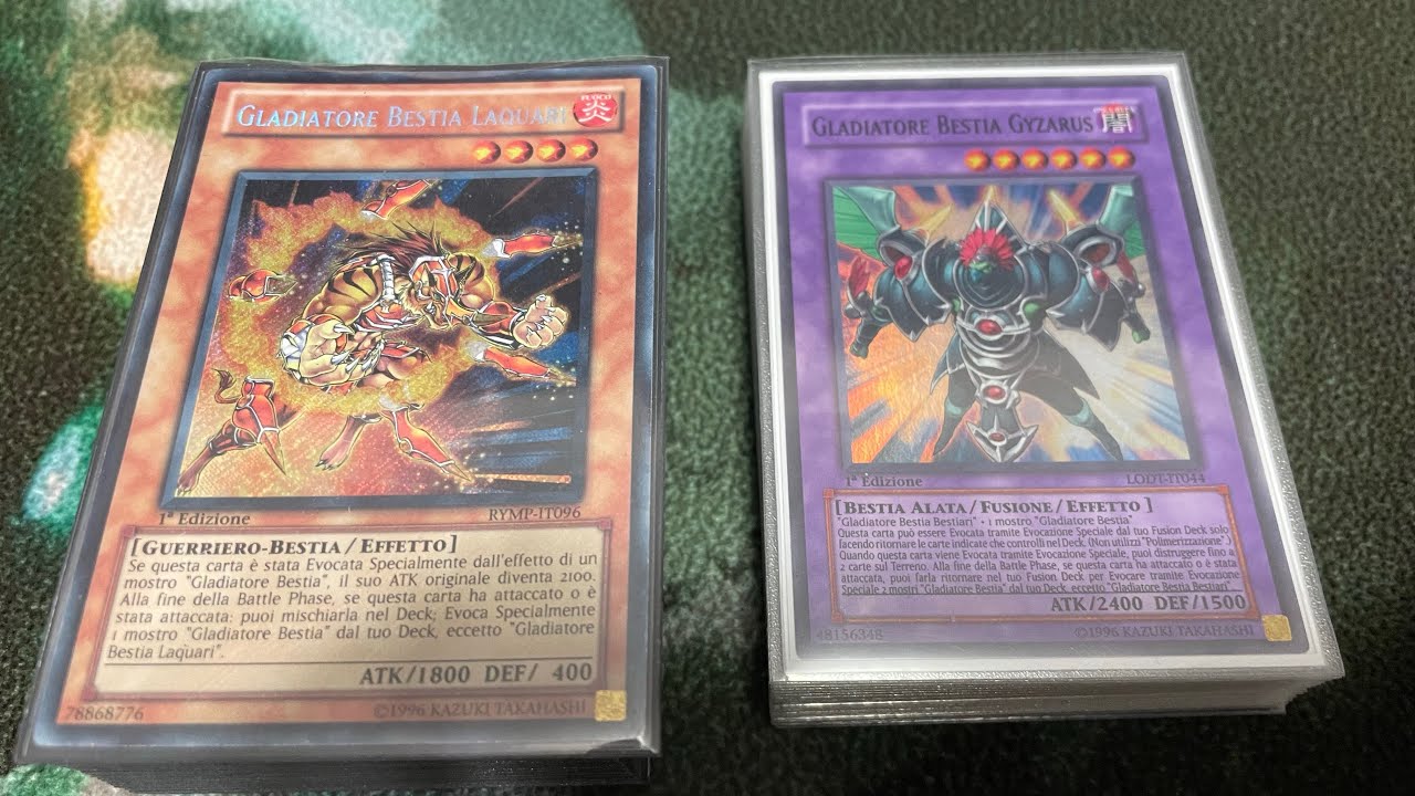 Deck profile Gladiator Beast EDISON FORMAT - Yu gi oh! (ITA) ~ Team ...