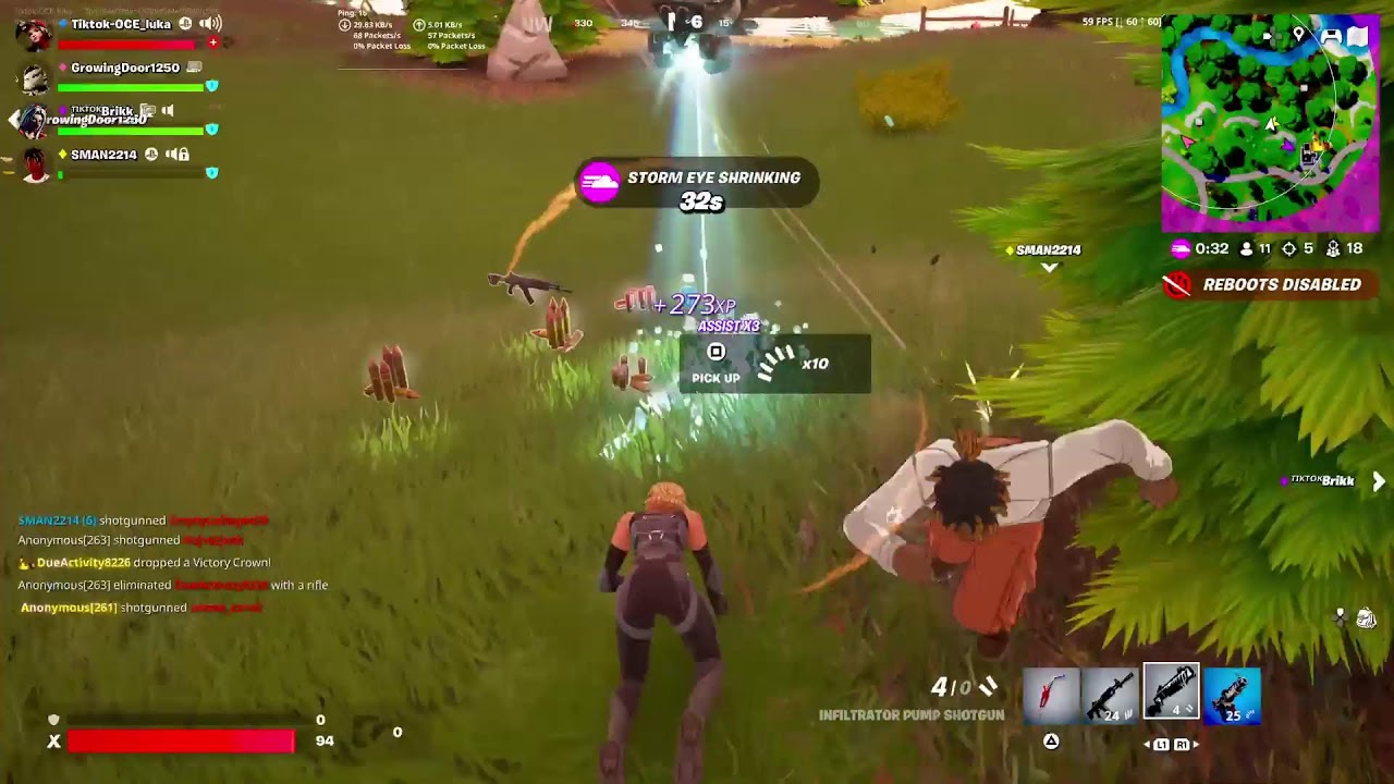 Fn with a tiktok streamer - YouTube