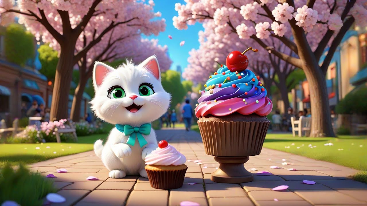 Kitty and Cupcake — Sweet Dance Beat! | Fun Cat Song for Kids | Playful ...