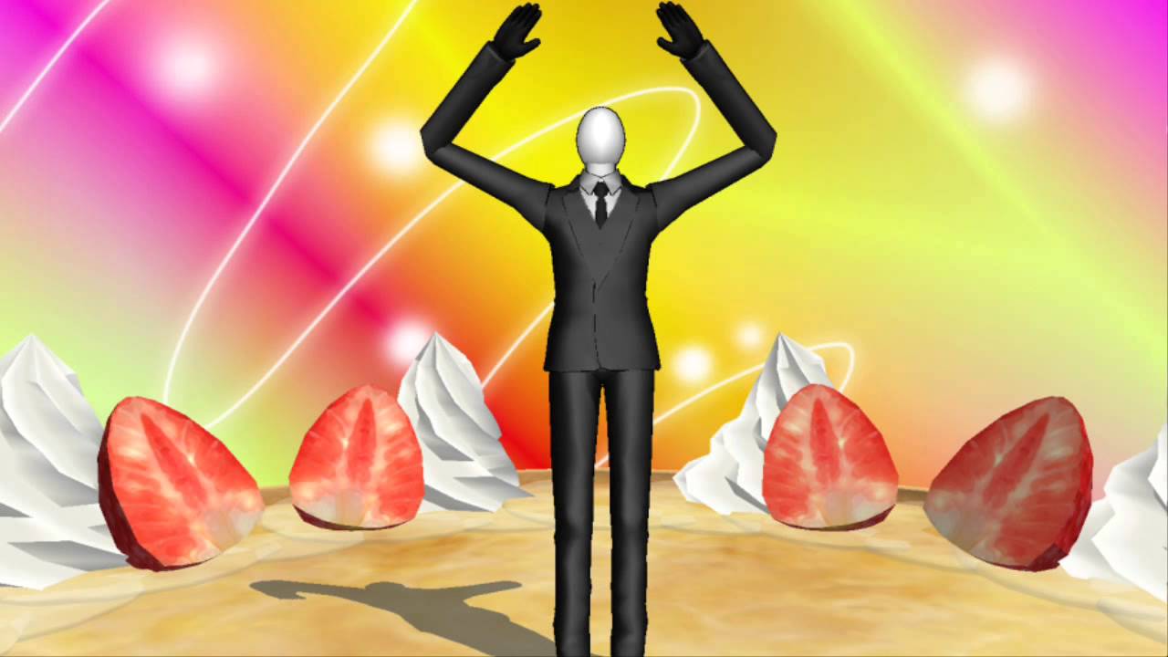Slender Man Caramelldansen [MMD] [HD] - YouTube