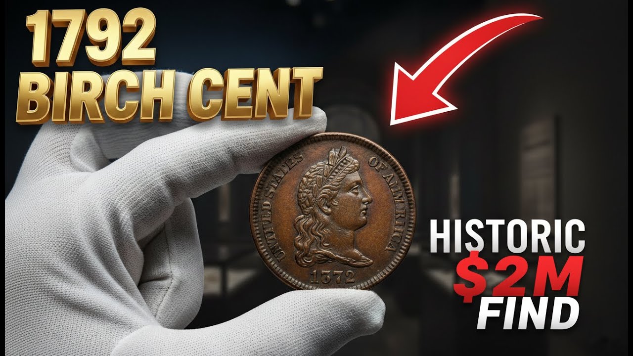 The 1792 Birch Cent 'HISTORIC $2M FIND' Penny Hiding in History - YouTube