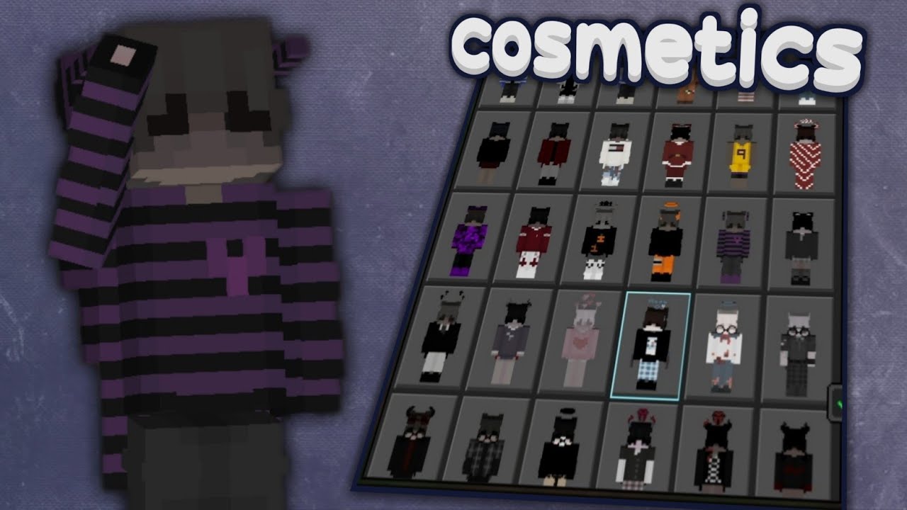 350+ Cosmetics skin pack 🔥 MCBE/MCPE 1.21+ (Works On Hive!) - YouTube