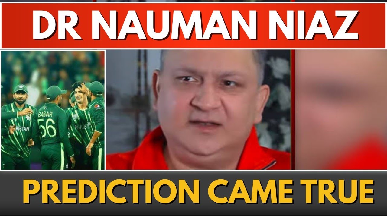 Nauman Niaz's Prediction Comes True: Pakistan Loses First Two T20I ...