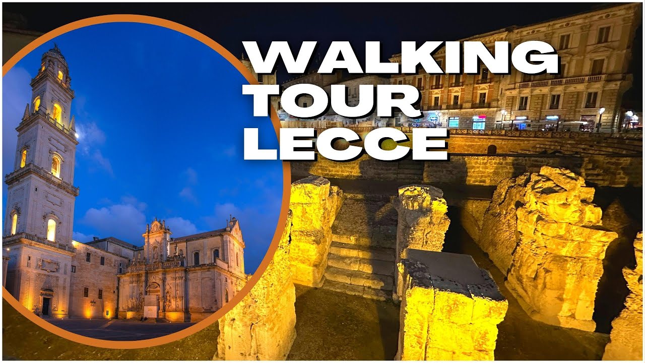 Lecce Walking Tour - Salento, Puglia, Italy - YouTube