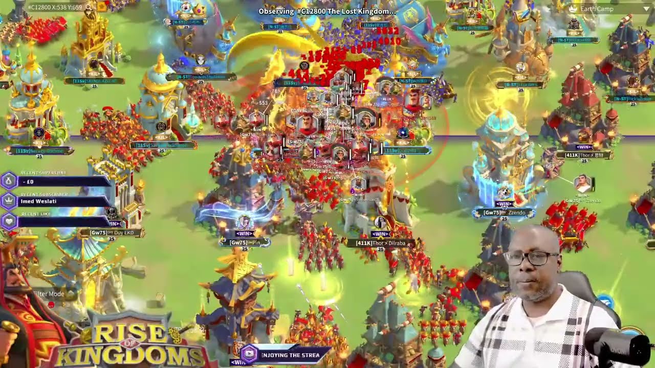 Rise of Kingdoms Live – Season of Conquest KVK | King's Land Battle ...