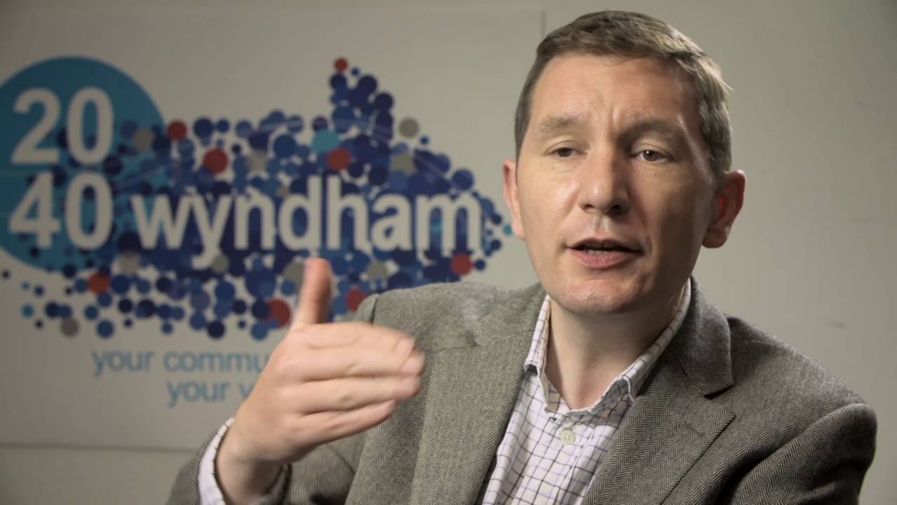 Cormac Russell interviewed at Wyndham Park Community Centre - YouTube