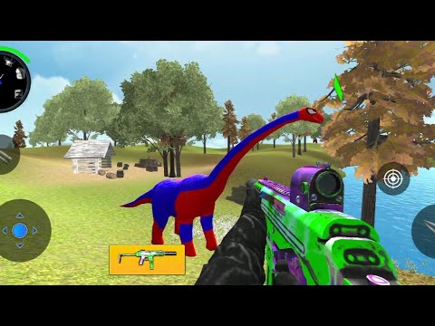 Wild Animal Hunter 3D - Dinosaur Hunter Game - New Android Gameplay part 16