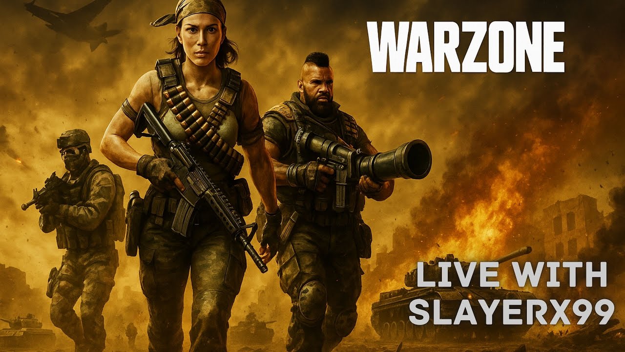 COD WARZONE live with SlayerX99! - YouTube