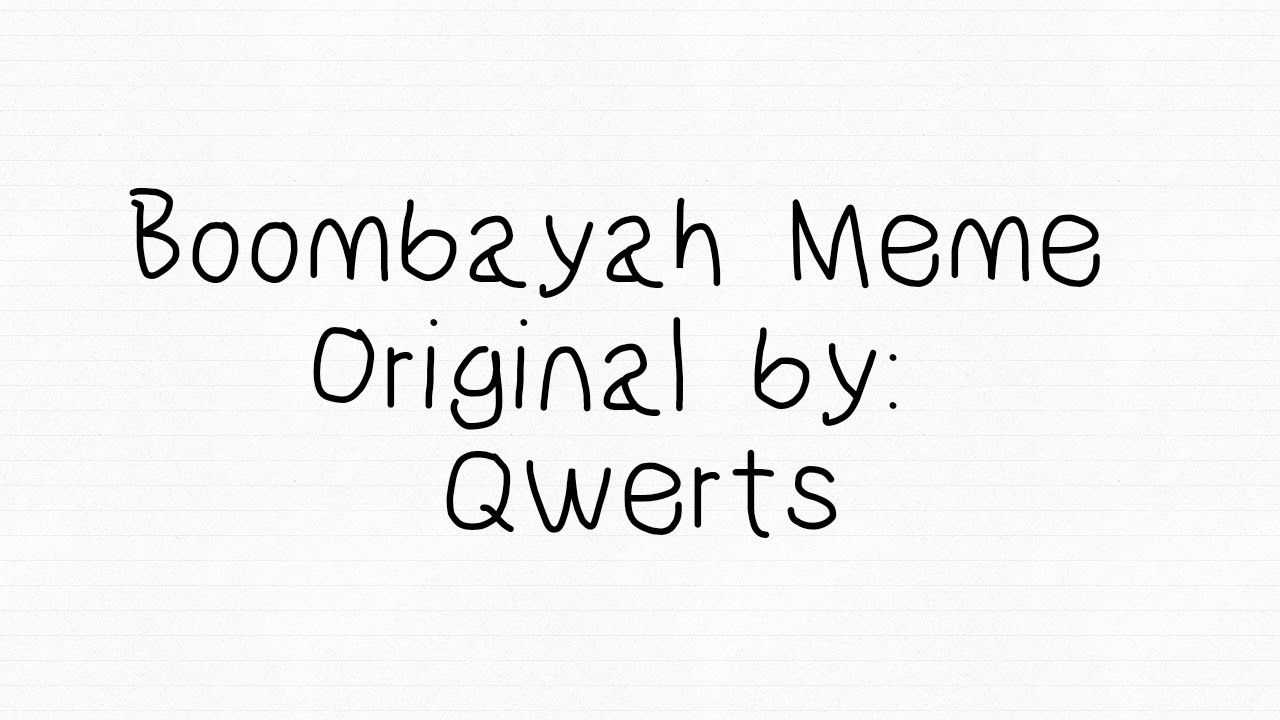 Boombayah Meme | FlipAClip - YouTube
