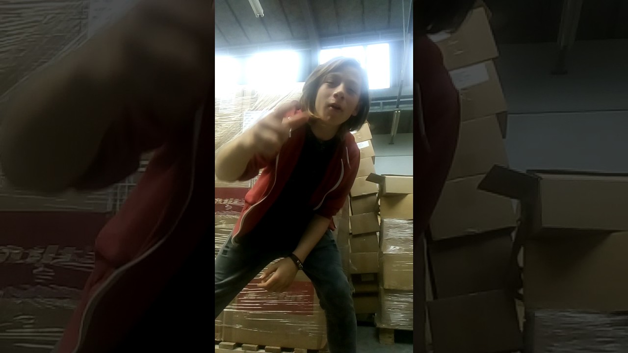 Kicking cardboard boxes!!! - YouTube