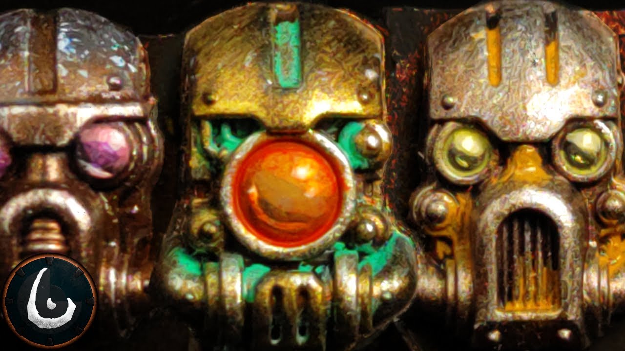 Painting Tutorial WH40K Quick Metal and Lenses Effects - YouTube