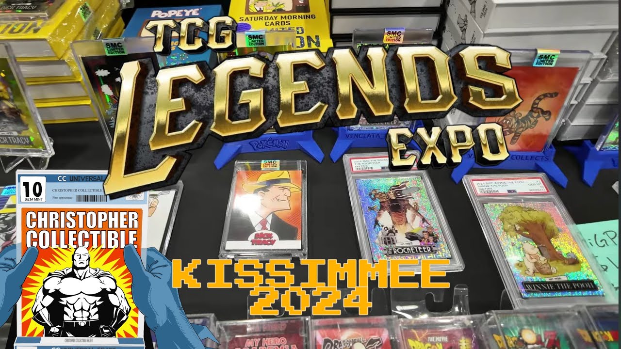 Checking out some crazy cards @ Florida's TCG Legends Expo - YouTube