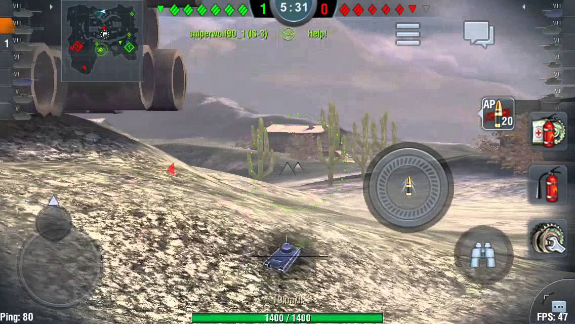 World of Tanks Blitz: T34 US Heavy Premium Copper Field - YouTube