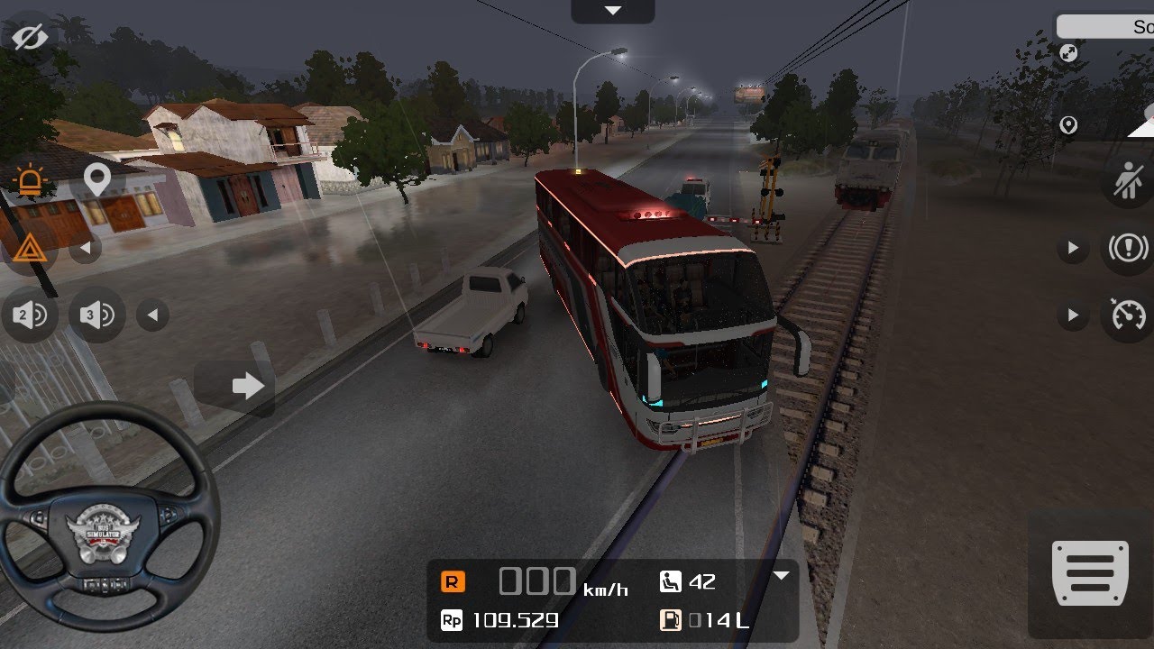 night driving game bus simulator indonesia gameplay ! Full Decorations ...