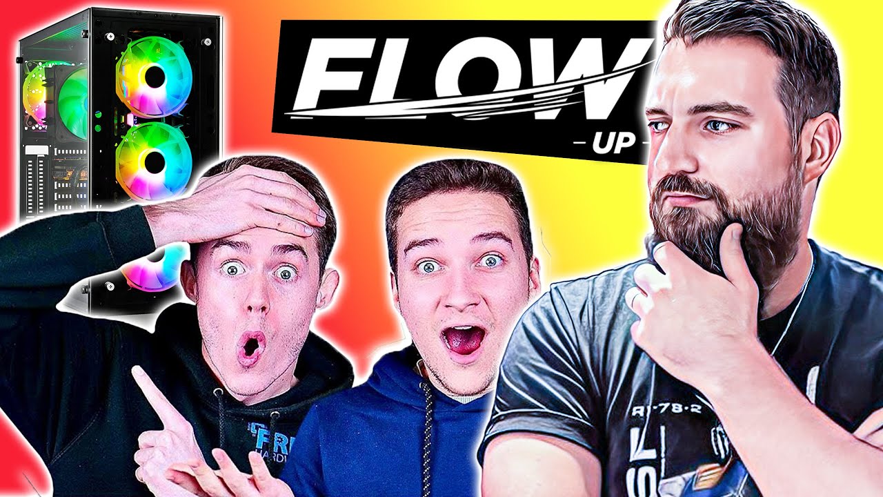 J'ai ACHETÉ un PC GAMER FLOW UP - Avis et Test Complet - YouTube