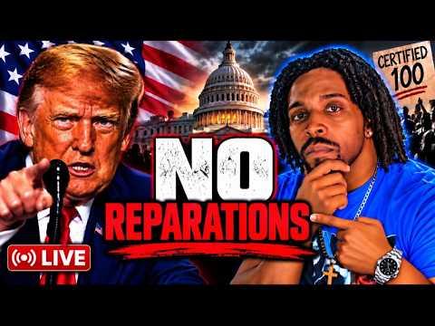 Donald Trump Says ‘No Reparations’… Black Americans Respond (LIVE)