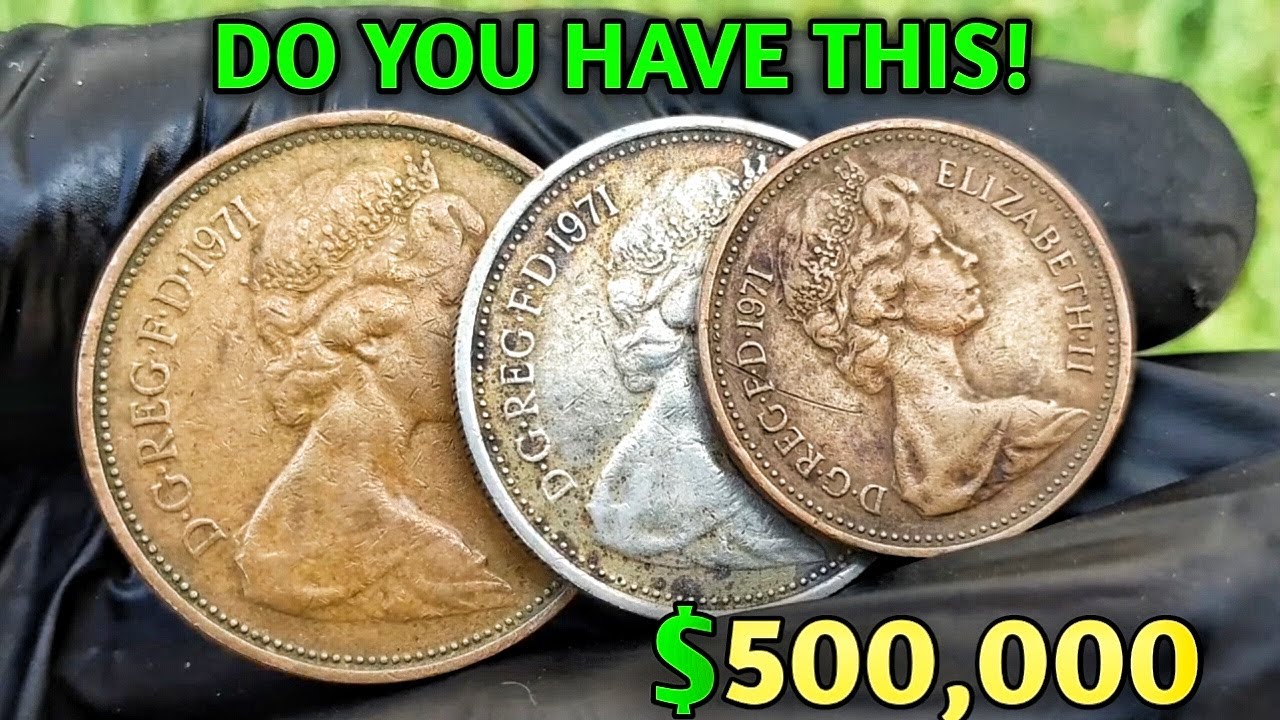 1971 RARE UK Elizabeth NEW PENCE Worth Up to $500,000+!? | Hidden ...