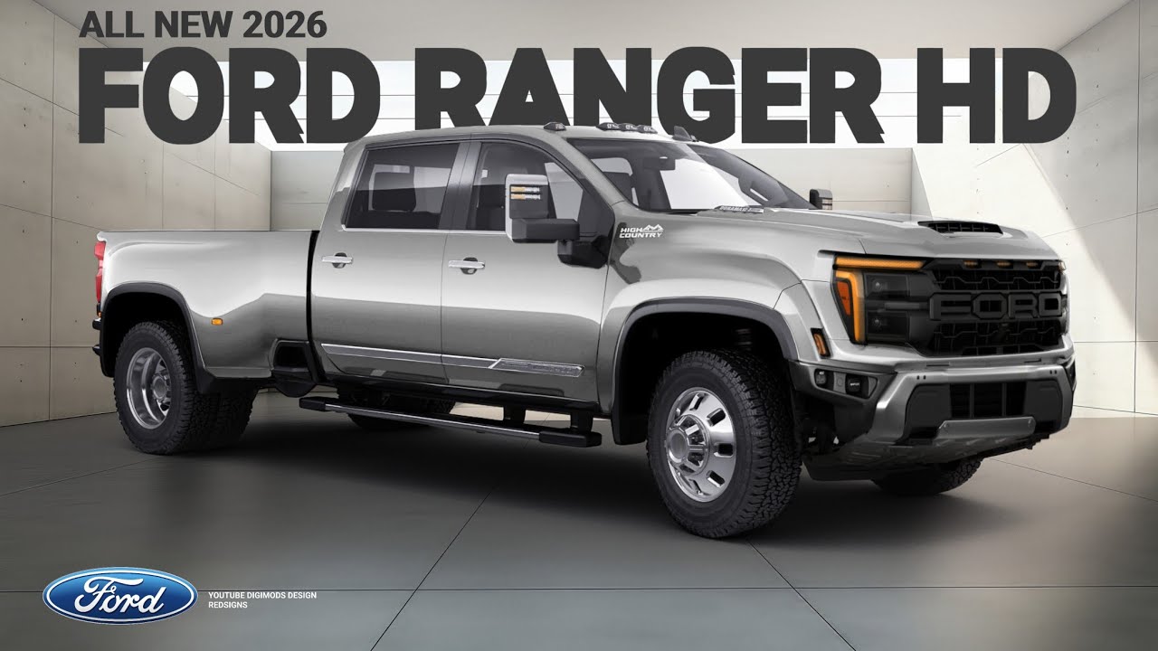 FORD RANGER HD 2026 Tough Pickup with a Fierce Design and Modern ...