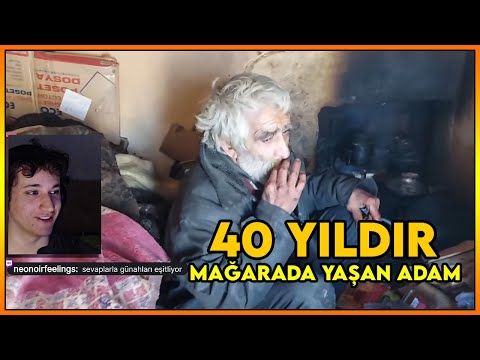 Saniye 40 Yıldır Mağara Da Yaşayan Adamı İzliyor !